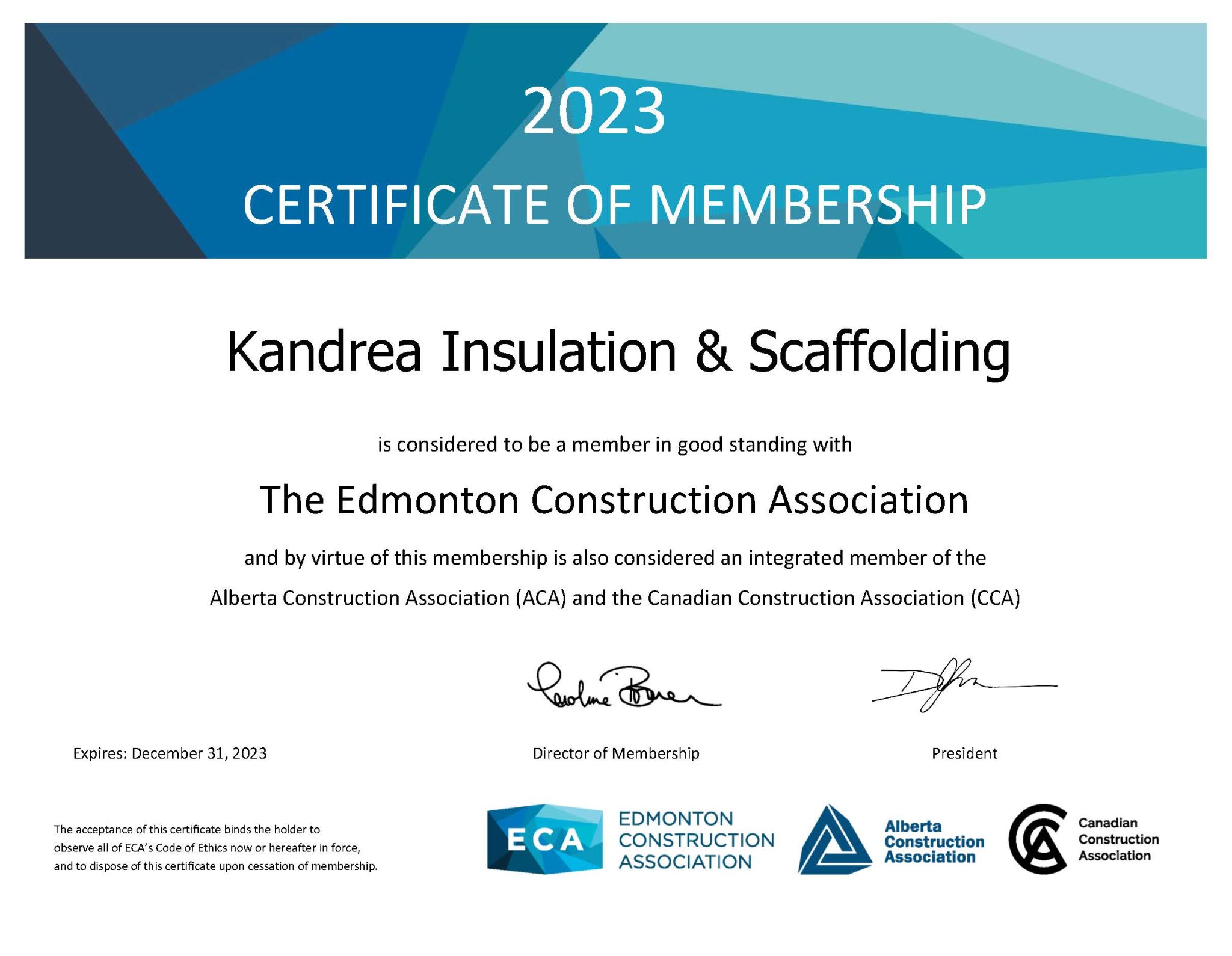 ECA – Kandrea Insulation